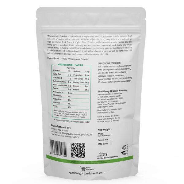 Wheat Grass Powder - WeSwadesi - Online shopping site for make in India ...