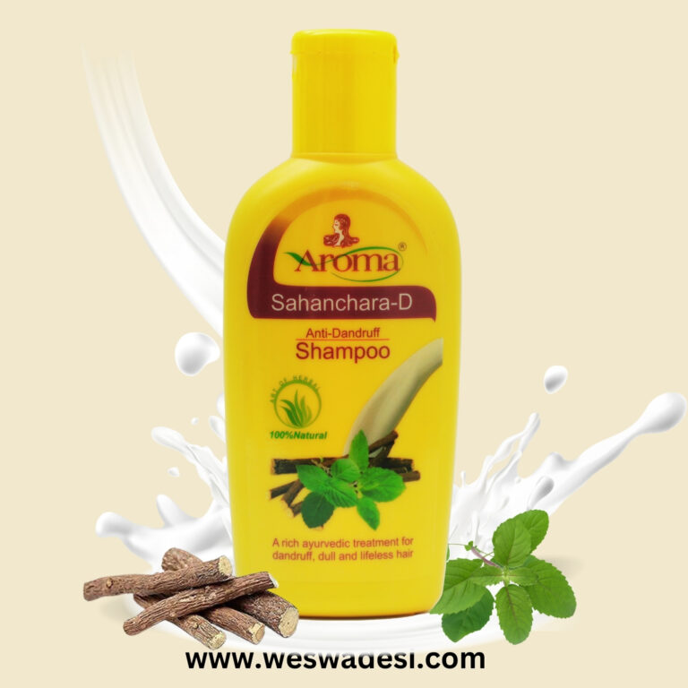 Aroma Sahanchara-D Anti-Dandruff Shampoo + Teeladi Ayurvedic Hair Tonic ...