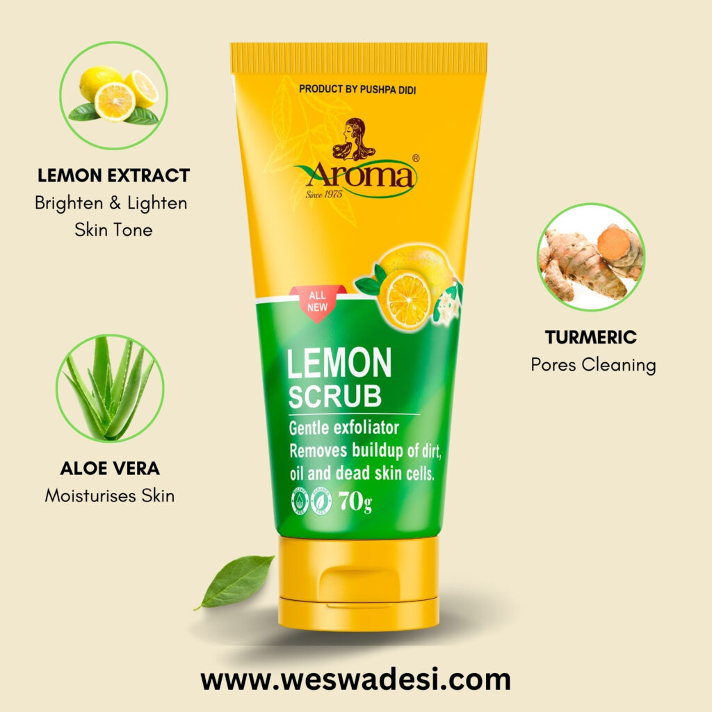 Aroma Lemon Scrub - WeSwadesi - Online shopping site for make in India ...
